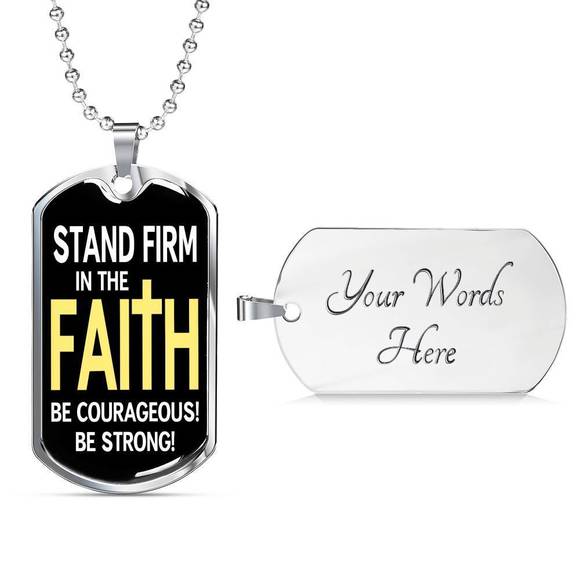 Express Your Love Gifts | Jewelry | Faith Courage Corinthian 1613 Dog ...